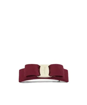 FERRAGAMO Vara Bow Hair Clips - Fuchsia