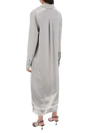 LOULOU STUDIO Long-sleeved Shirt With Notched Collar