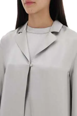 LOULOU STUDIO Long-sleeved Shirt With Notched Collar