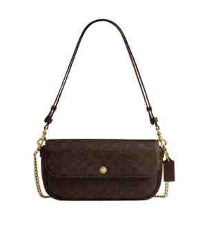 COACH Brook Flap Chain Bag - Maple