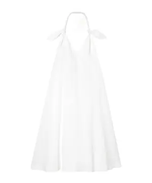 Loewe Halterneck Mini Dress - White