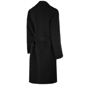 Emporio Armani Belted Lapel Coat