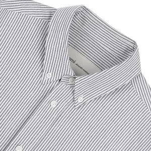 AMI Paris Long-sleeved Striped Shirt