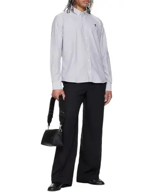 AMI Paris Long-sleeved Striped Shirt