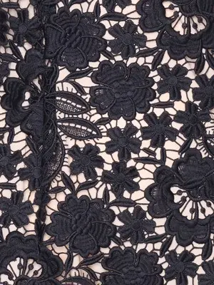 P.a.r.o.s.h Peonia Floral Lace Midi Dress