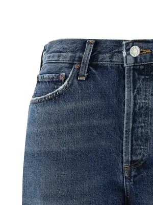 AGOLDE Dame Turn-up Hem Shorts