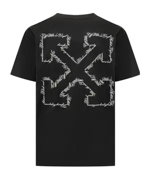 Off-White Script Arrow Print T-shirt