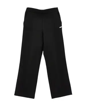 Monnalisa Straight-leg Trousers With Logo Detail