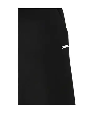 Monnalisa Straight-leg Trousers With Logo Detail