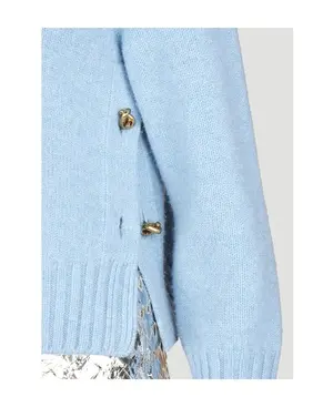 Bottega Veneta Knot Button Regular Fit Jumper