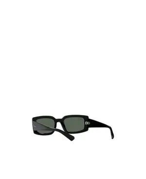 Ray-ban Kiliane Rectangular Frame Sunglasses - Black