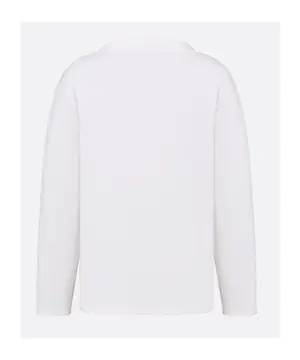 Dior Long-sleeved Jumper With Pattern - White
