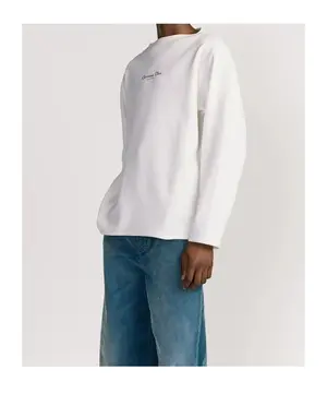 Dior Long-sleeved Jumper With Pattern - White
