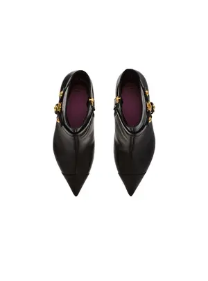 Balmain Eva Pointed-toe Stiletto Ankle Boots