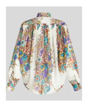 Etro Blouse With Bouquet Print