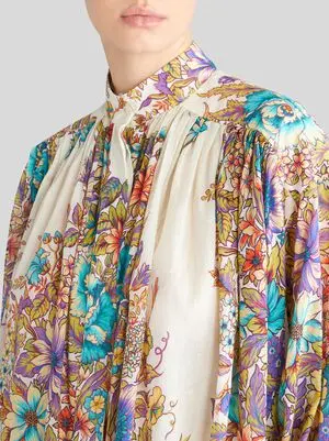 Etro Blouse With Bouquet Print