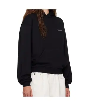 Coperni Logo Print Hoodie - Black