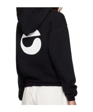 Coperni Logo Print Hoodie - Black
