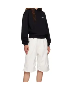 Coperni Logo Print Hoodie - Black