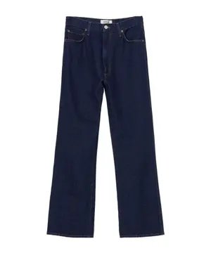 AGOLDE Whisper Mid-rise Flared Jeans - Black