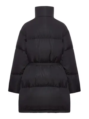 Prada Re-nylon Down Jacket With High Collar