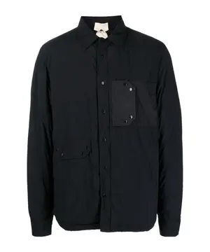 TEN C Cotton Button-up Shirt Jacket