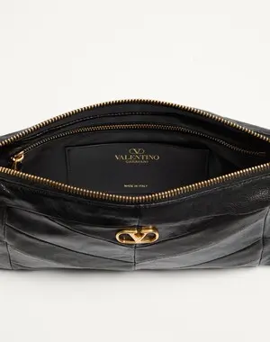 Valentino Garavani Panthea Vlogo Signature Shoulder Bag
