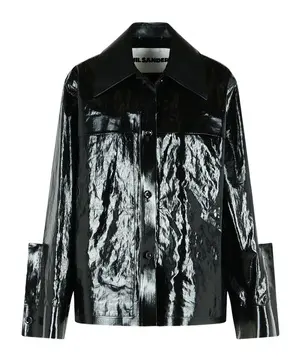 JIL SANDER Buttoned Jacket - Black