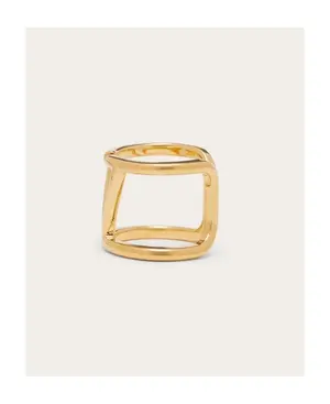 Valentino Garavani Vlogo Signature Metal Ring