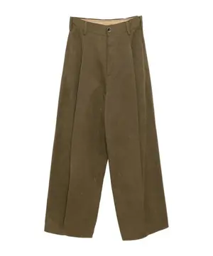 UMA WANG Wide Leg Trousers - Green