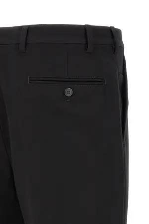 Prada Pleat-detailed Tailored Trousers