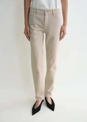 TOTEME Low-rise Tapered Jeans