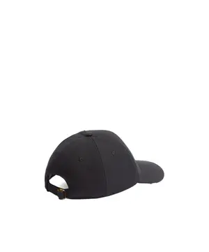 Valentino Garavani Logo Embroidered Baseball Cap - Black/ivory White