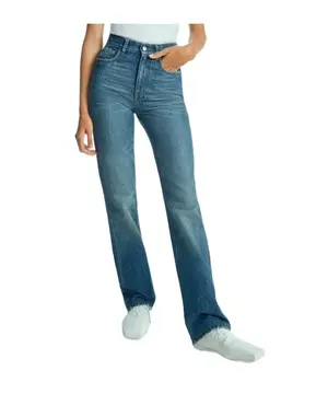 Coperni High Waist Button Jeans