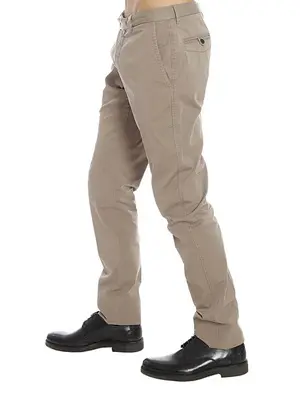 Emporio Armani Tapered Casual Pants - Nude