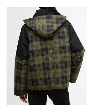 Barbour Tartan-check Zip-front Jacket