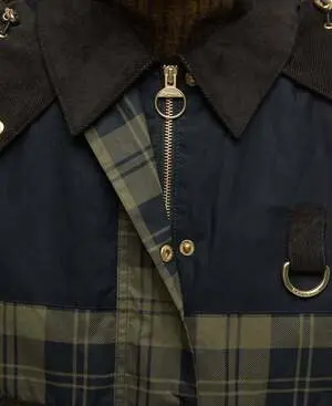 Barbour Tartan-check Zip-front Jacket