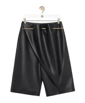 Loewe Pin Shorts In Nappa Lambskin
