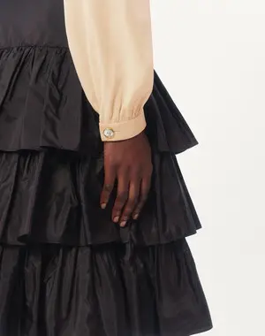 Valentino Garavani Crepe De Chine Bow Detail Shirt