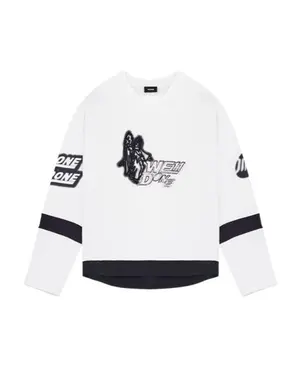 We11Done Long Sleeve T-shirt With Graphic Print - No