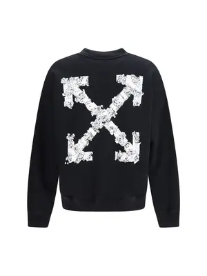 Off-White Heraldic Arrow Sweatshirt - Black