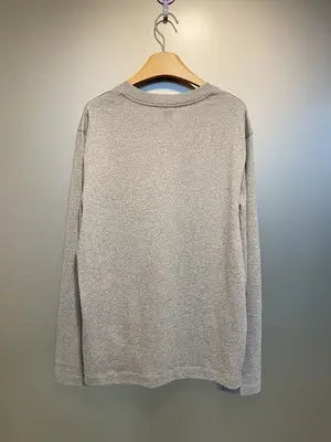 Ami Round Collar And Long-sleeved T-shirt
