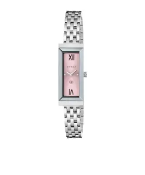 Gucci G-frame Watch, 14x34mm - Gray