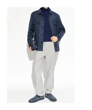 Etro Flap Pocket Shirt Jacket - Blue