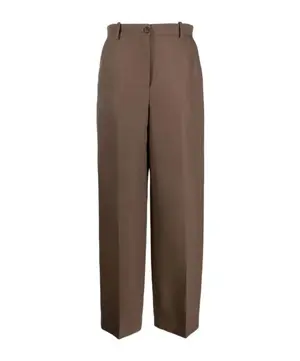 THE ROW Wide-leg Trousers - Brown