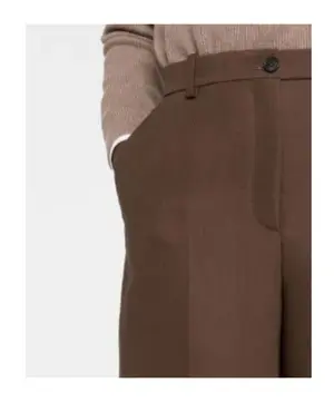 THE ROW Wide-leg Trousers - Brown