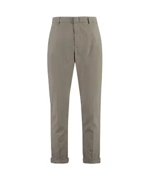 DONDUP Joe" Prince Of Wales Checked Tailored Trousers
