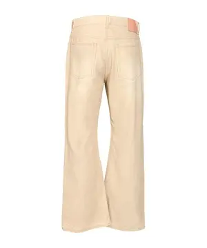 Acne Studios Logo Patch Flare Jeans