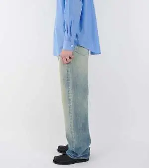 Auralee Belt-loop Jeans