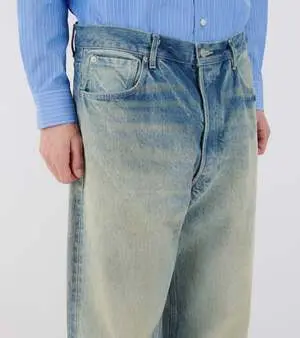 Auralee Belt-loop Jeans